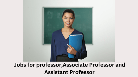 Jobs for Professors, Associate Professors and Assistant Professors - My ...