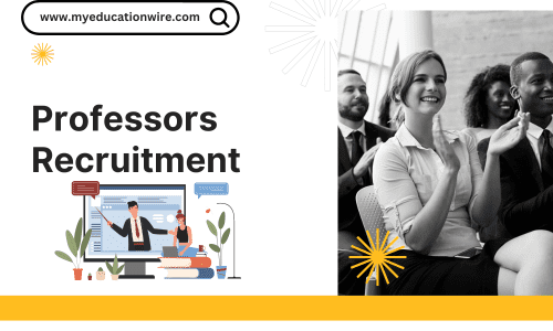 Professors Recruitment 2024