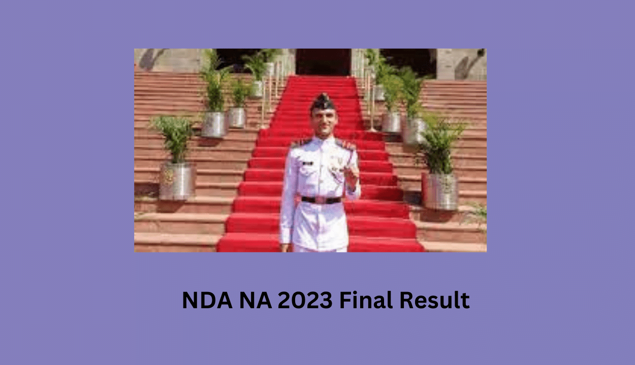 NDA NA 2023 Final Result - My Educationwire