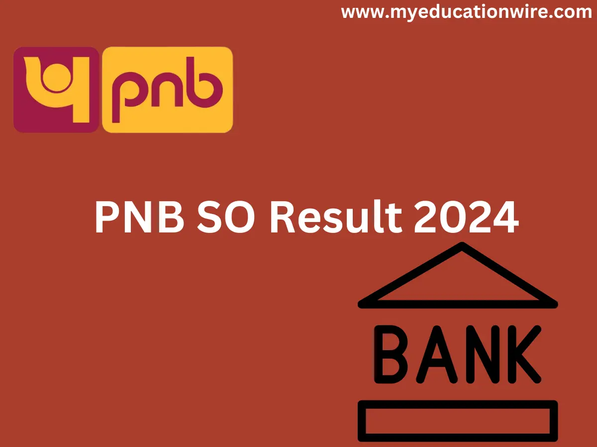 PNB SO Result 2024, Direct Download Link