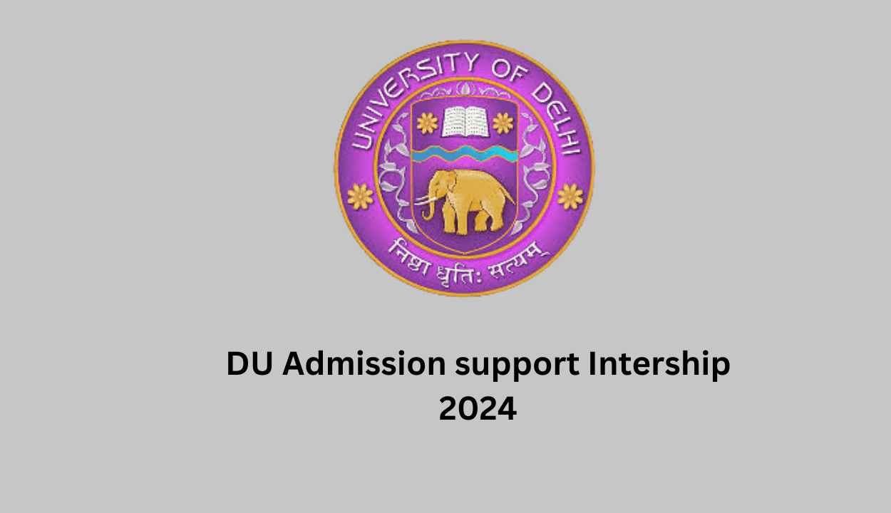 DU Admission Support Internship 2024