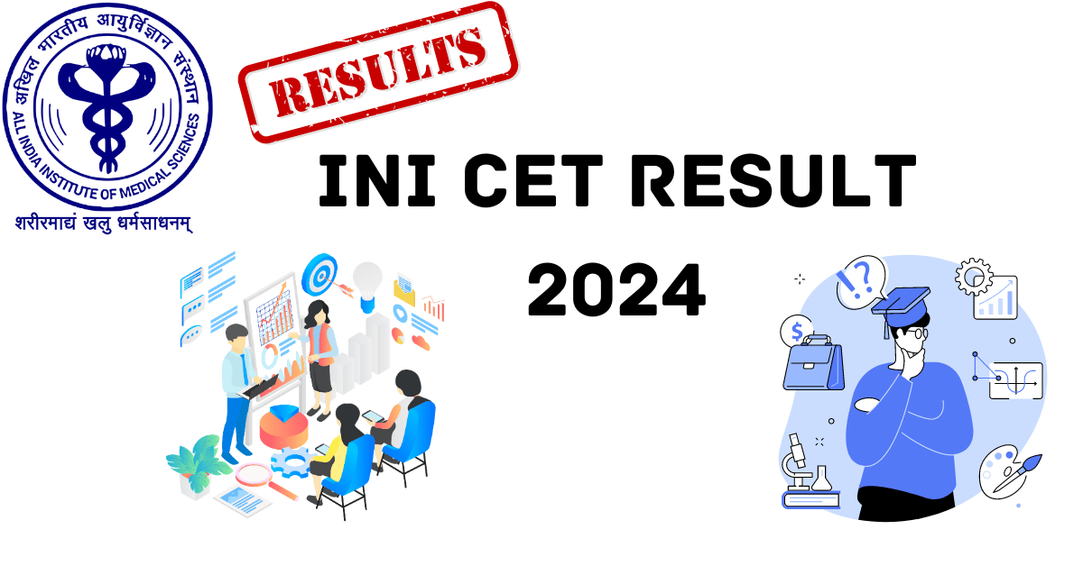 INI CET RESULT 2024 OUT: Get Scorecard, Cutoff Marks