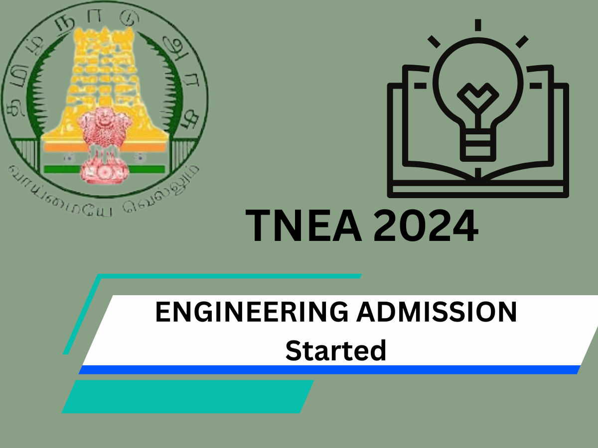 TNEA 2024 ENGINEERING ADMISSION OPEN (Apply Link Here)