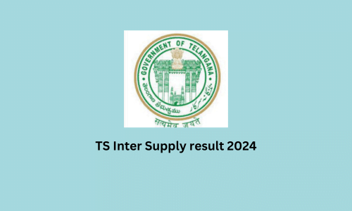 TS Inter Supply Result 2024