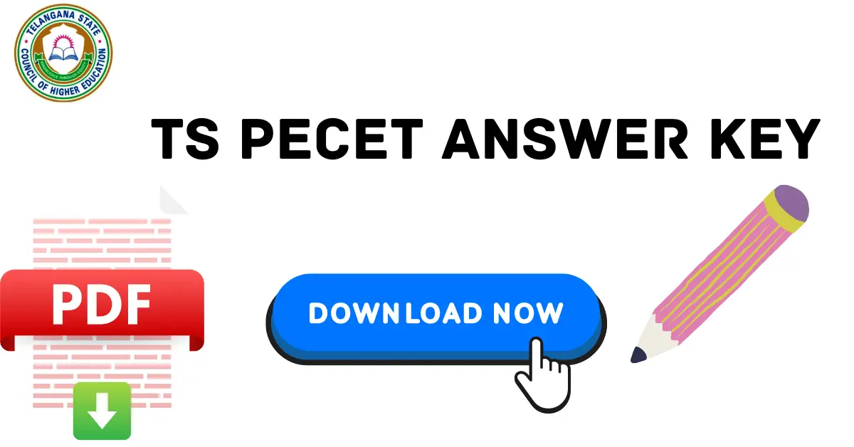 TS PECET 2024 Answer Key: Check Steps to Download Response Sheet