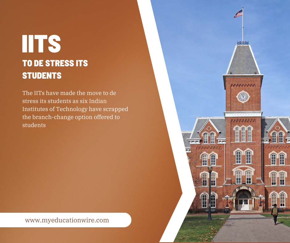 IITs to de stress its students-