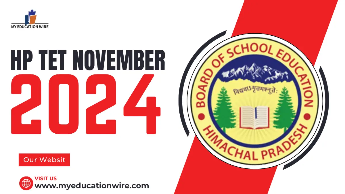 HP TET November 2024 Application Form