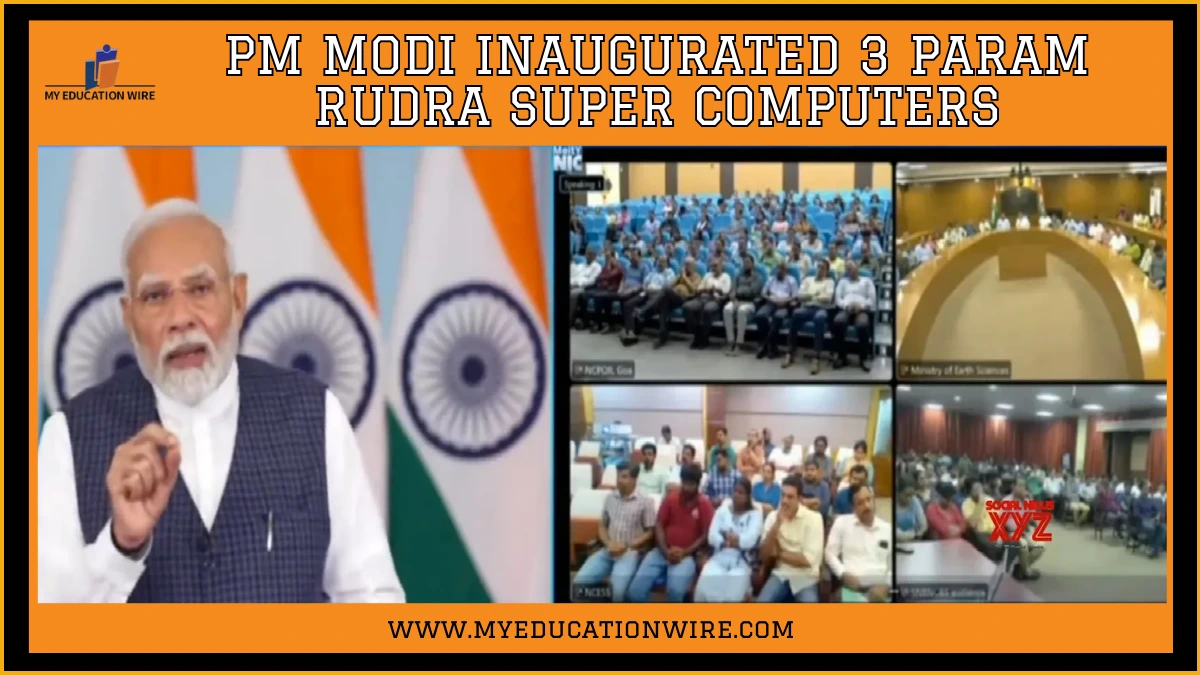 PM Modi Inaugurated 3 Param Rudra Super Computers
