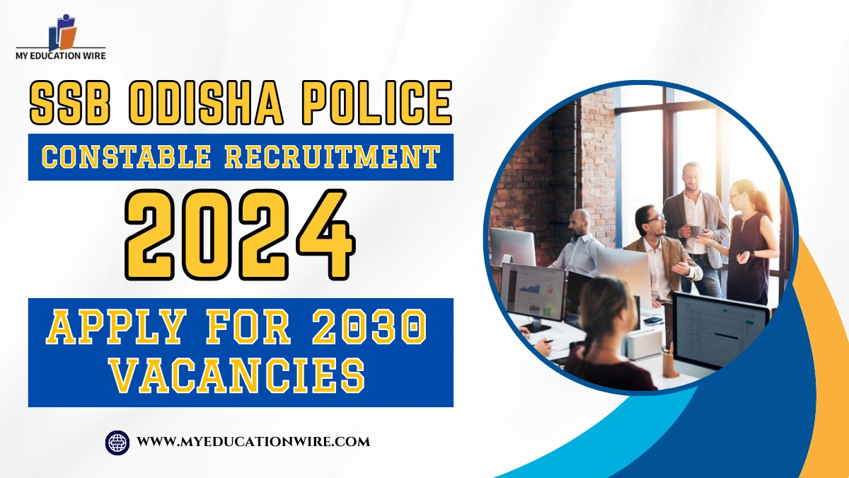 SSB Odisha Police Constable Recruitment 2024: Apply Now for 1360 Vacancies