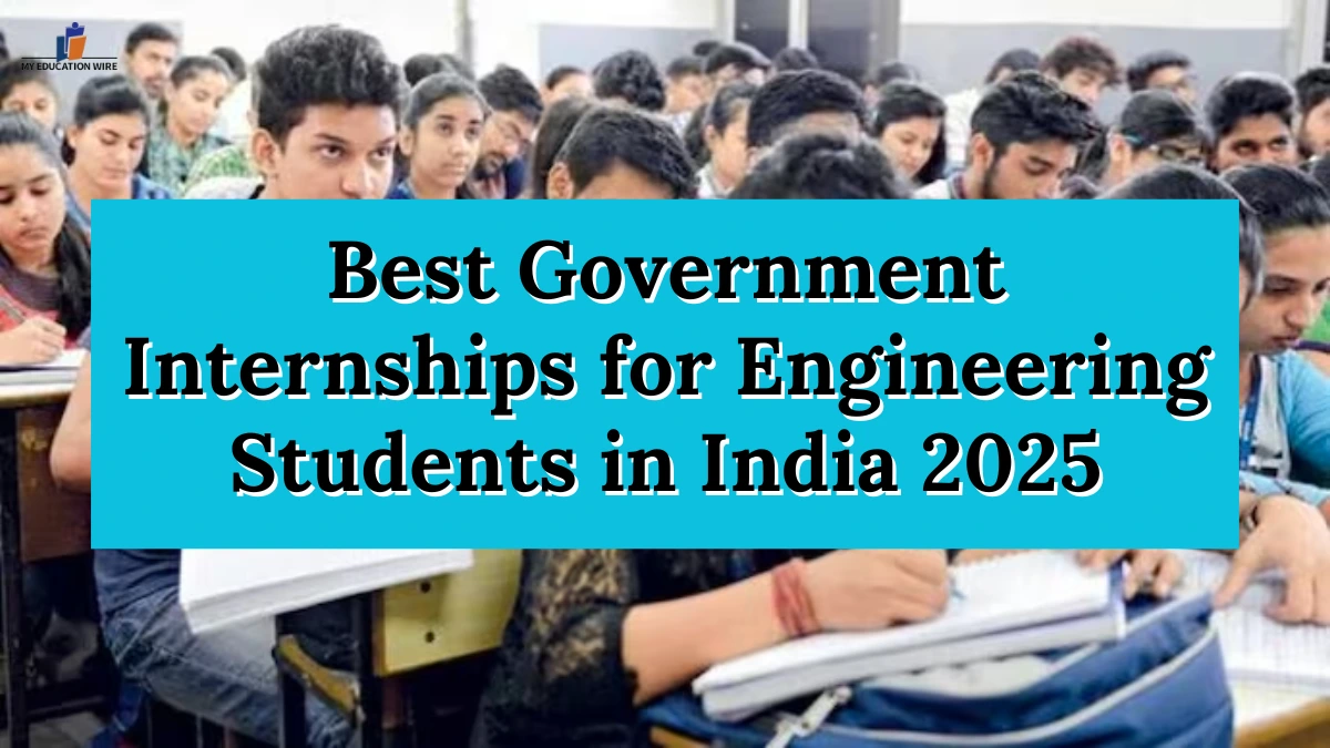 Best Government Internships for Engineering Students in India