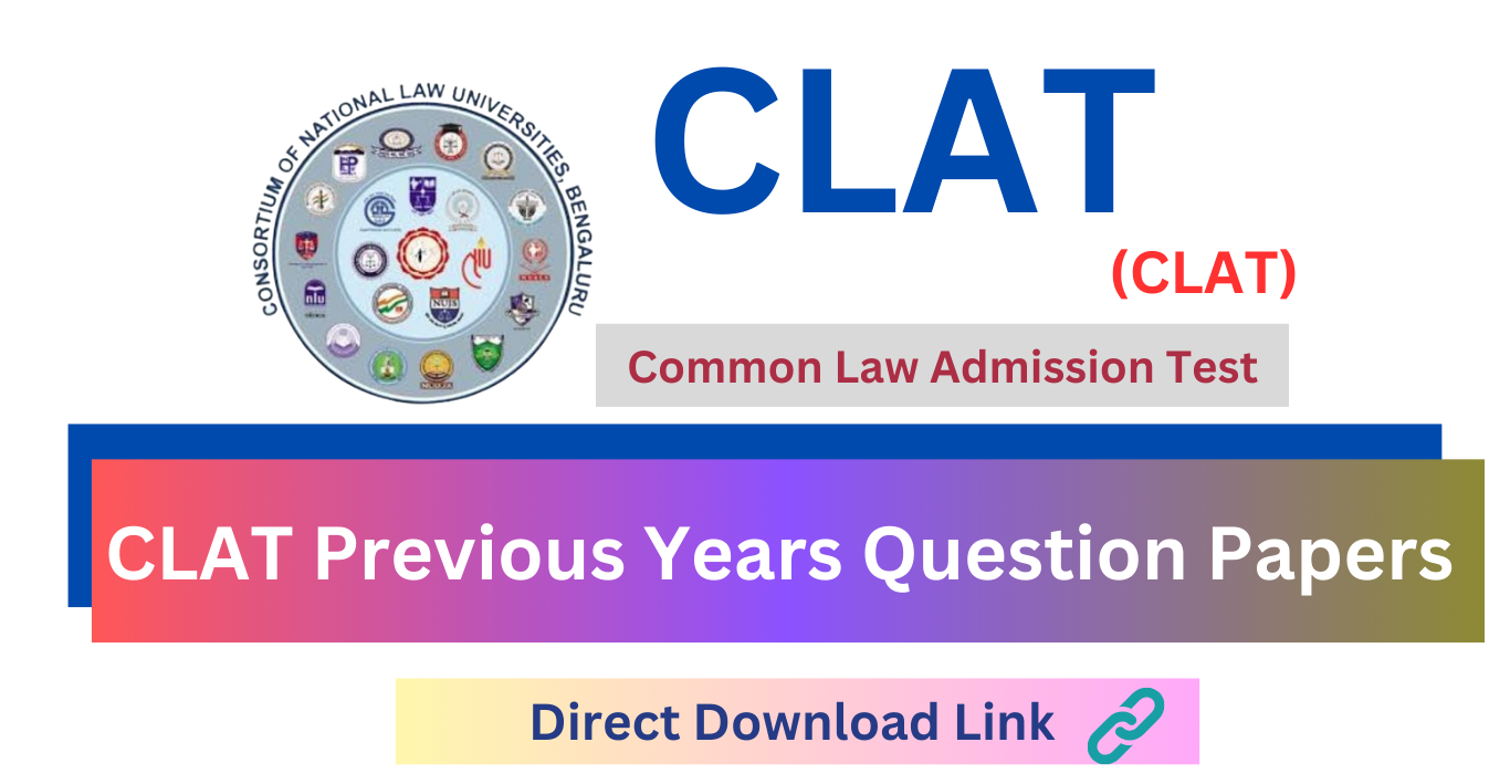 CLAT Previous Years Question Papers (2020 - 2025) - My Educationwire