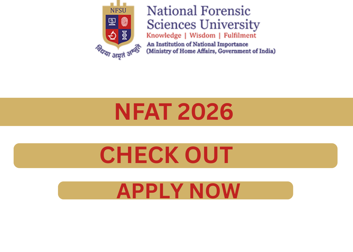 NFAT 2026: Exam Date, Application Form, Eligibility & Syllabus